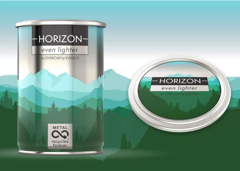 Packaging - Eviosys apresenta nova tampa de metal Horizon
